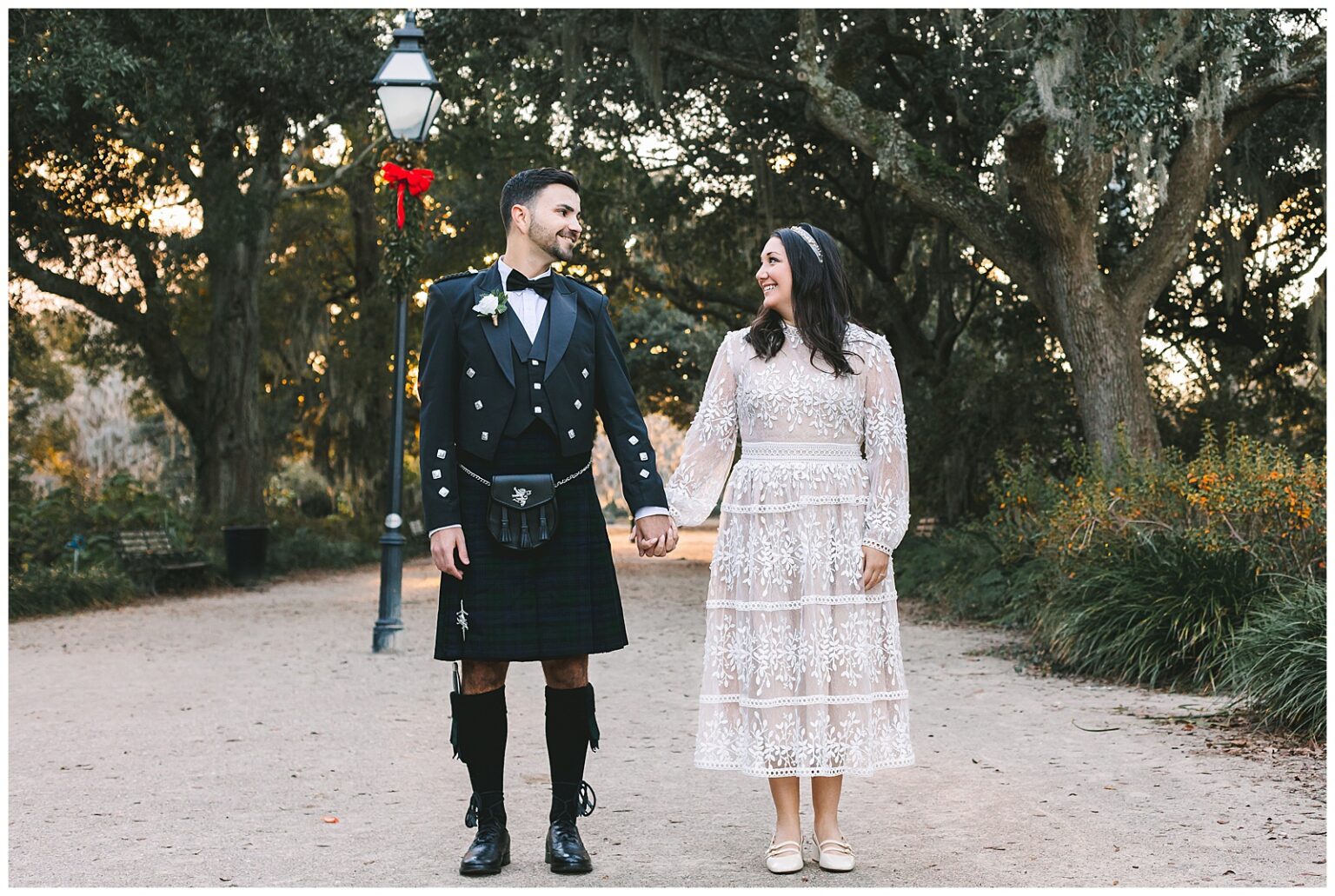 Callan & Samantha, Scottish Elopement at Hampton Park! - Carrie ...